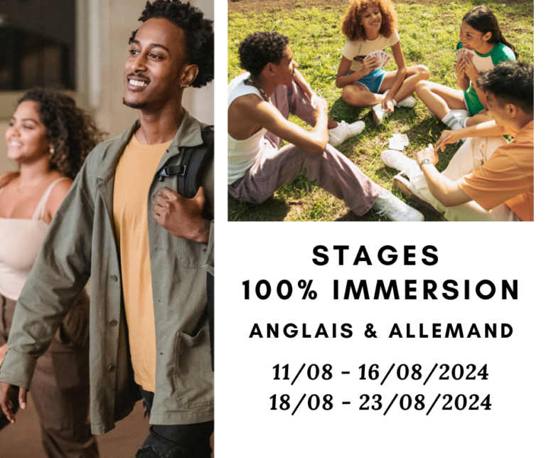 Stages d’immersion – été 2024 déjà disponibles | Actilingua
